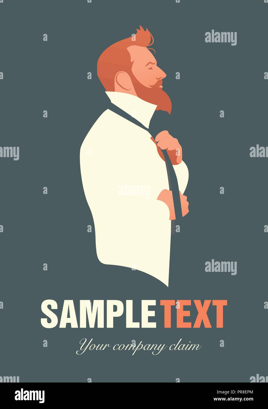 Man dressed in elegant white Stock Vector Images - Alamy