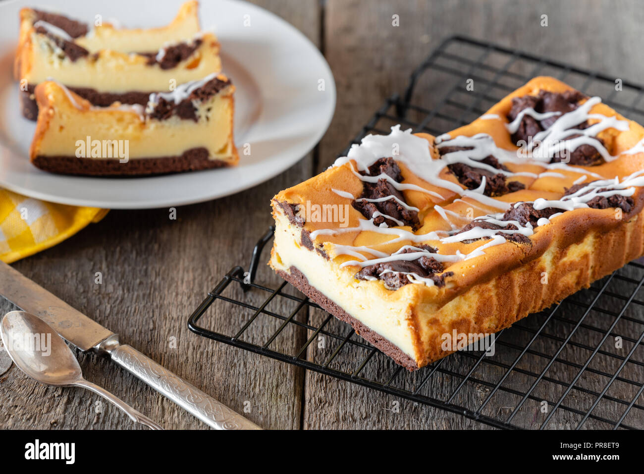 Polish Cheesecake High Resolution Stock Photography and Images - Alamy