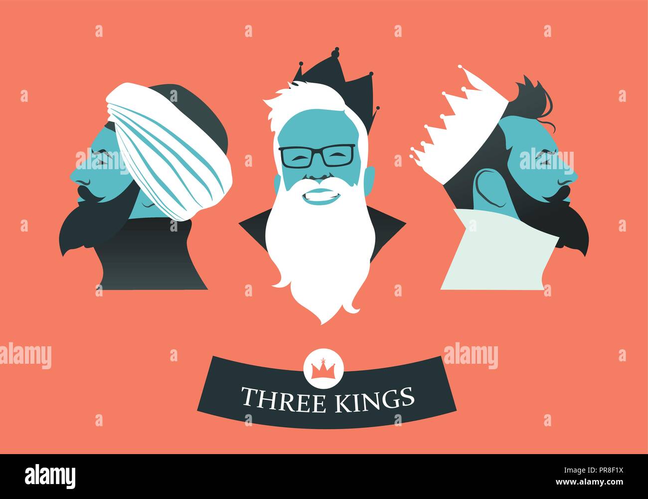 Three crowns vector vectors hi-res stock photography and images - Alamy