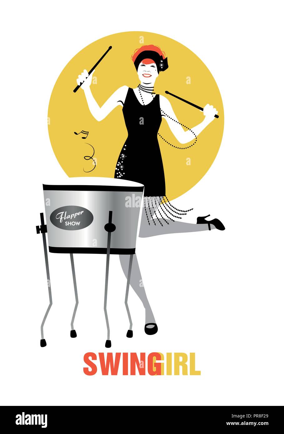 Girl dressed for party white background hi-res stock photography and ...