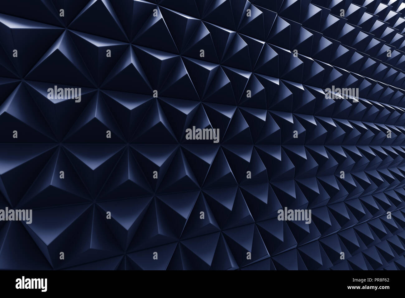 Abstract dark background of polygonal triangle shape Stock Photo - Alamy