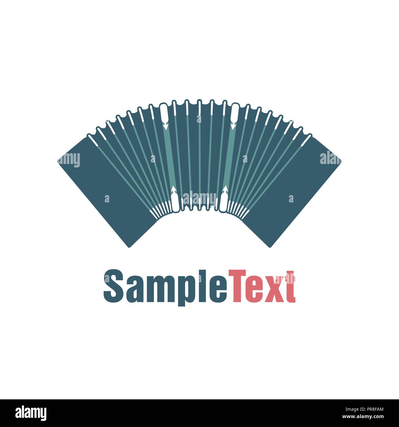 Bandoneon. Traditional tango musical instrument. Accordion Stock Vector ...