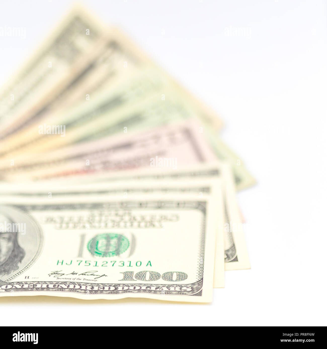 blurred dollar money background like concept of success prosperity and ...