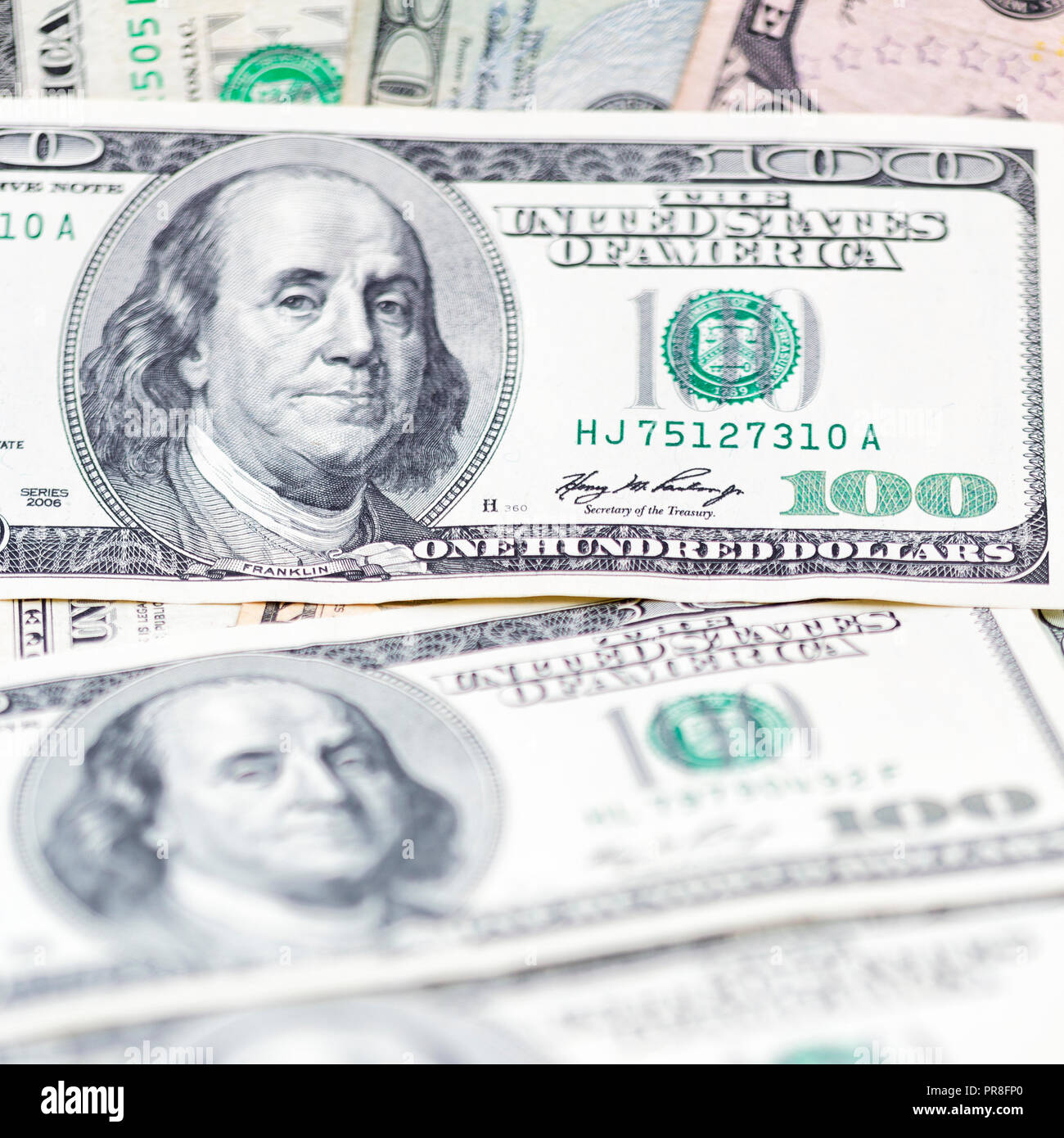 blurred dollar money background like concept of success prosperity and ...