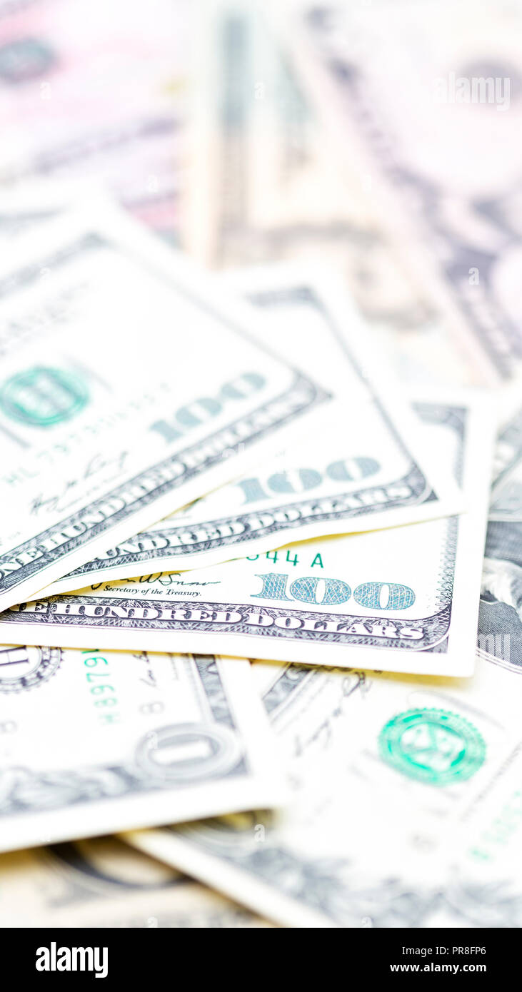 blurred dollar money background like concept of success prosperity and ...