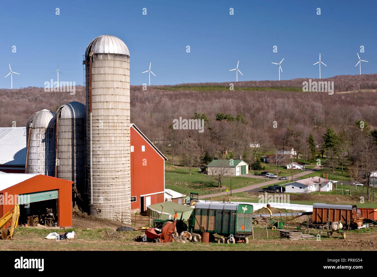 Wind farm pennsylvania hi-res stock photography and images - Alamy
