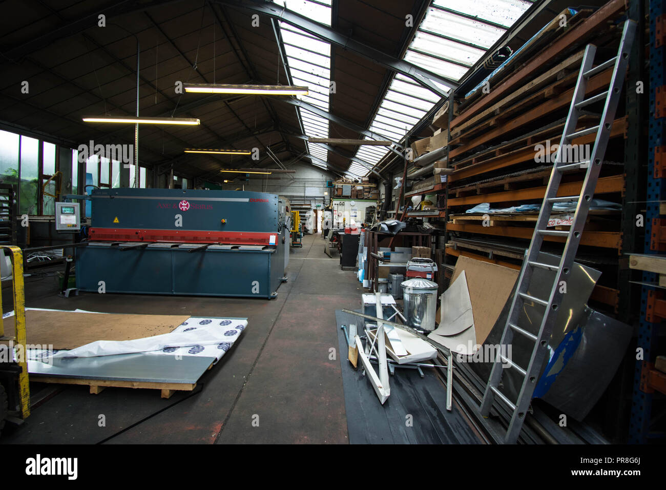 Metal fabrication Factory Stock Photo - Alamy