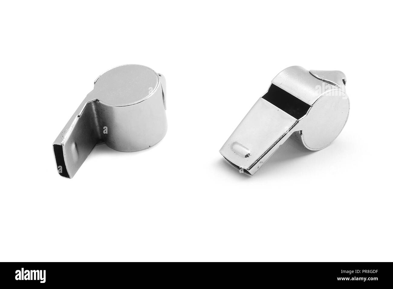 Blow the whistle Black and White Stock Photos & Images - Alamy
