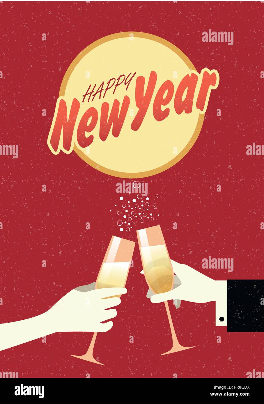New years background two Stock Vector Images - Alamy