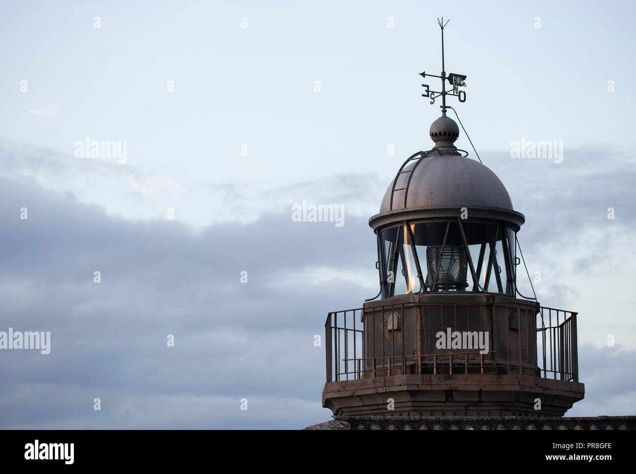 Lighthouse of Candas Stock Photo - Alamy