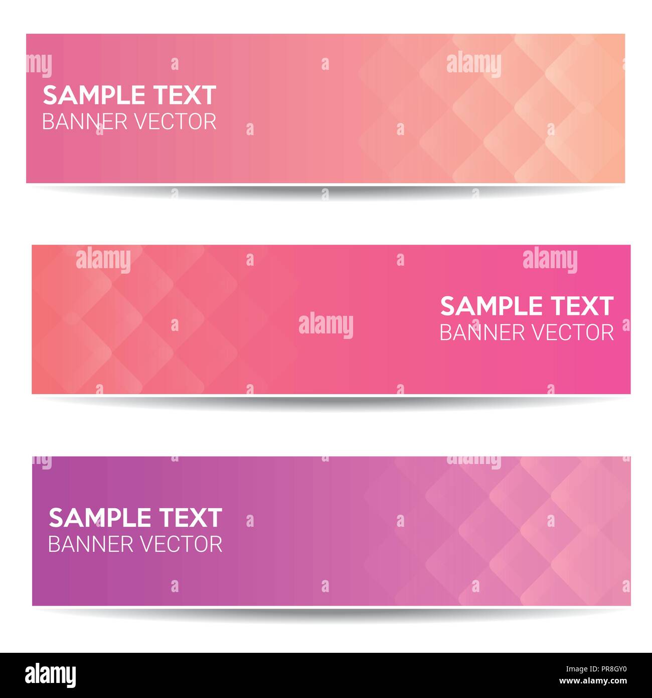 Abstract beautiful banner color gradient background Stock Vector Image ...