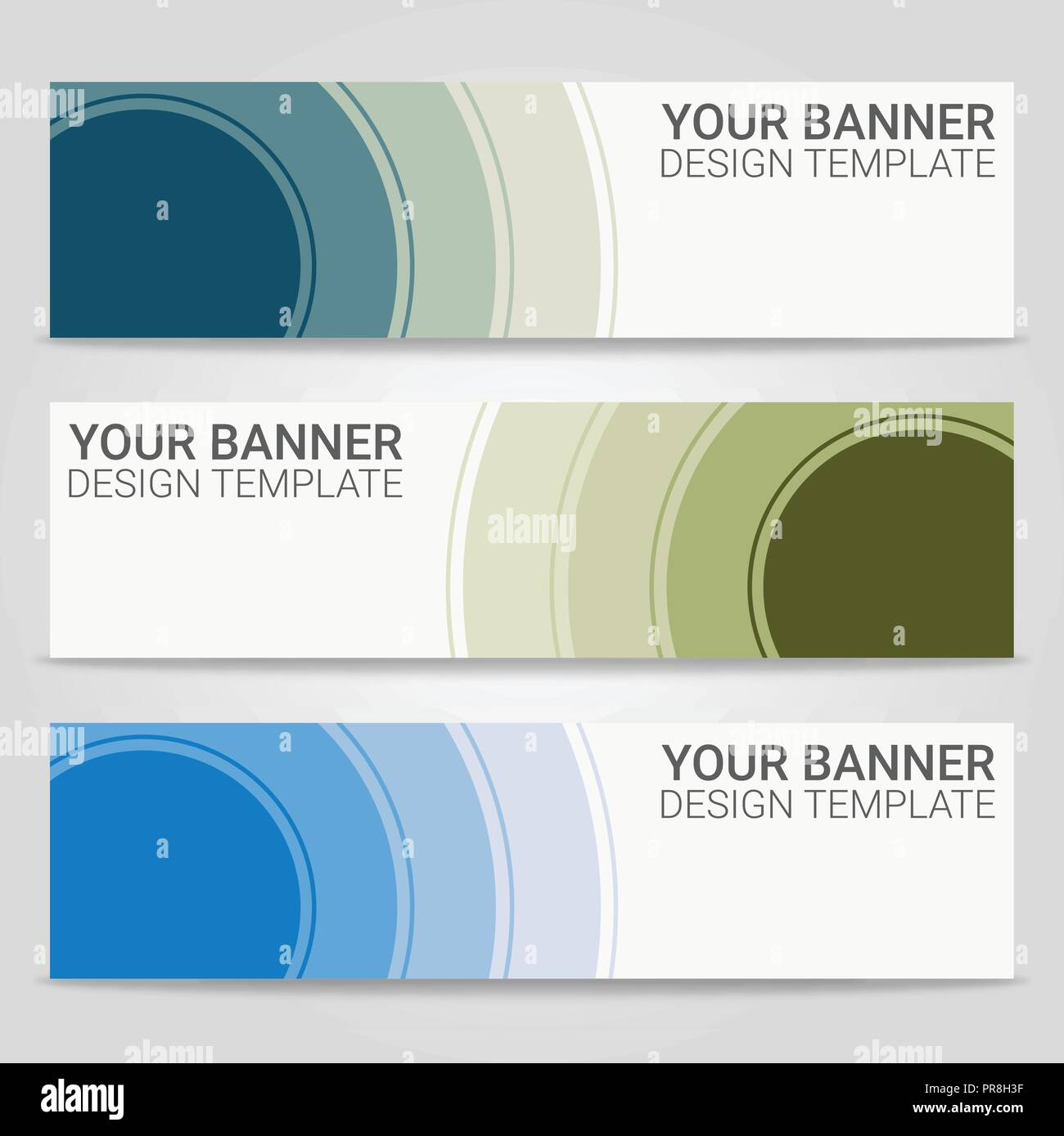 Abstract beautiful banner template background, Vector illustration ...