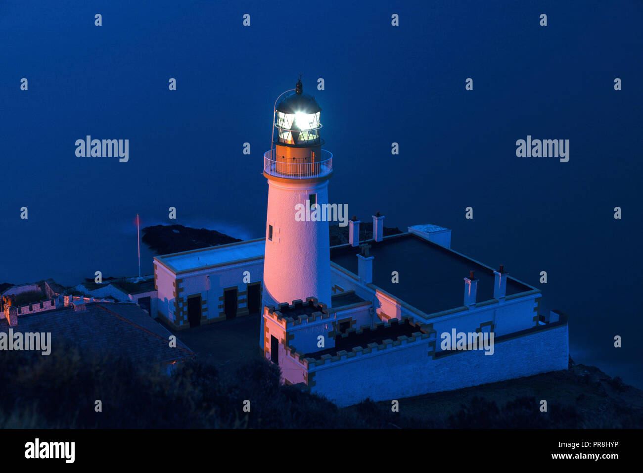 Douglas Head Lighthouse. Douglas, Isle of Man Stock Photo - Alamy