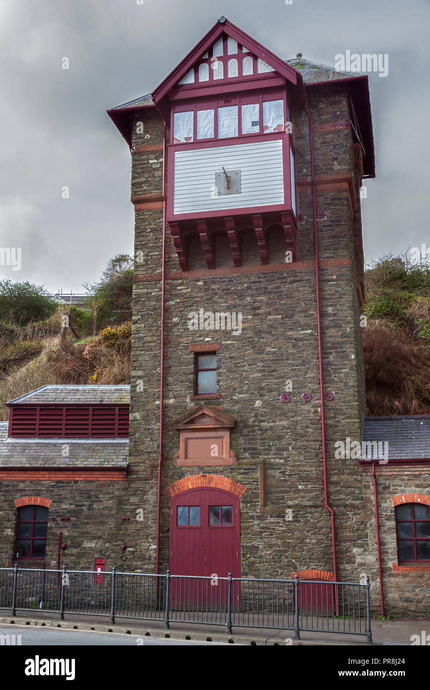 Old tower in Douglas. Douglas, Isle of Man Stock Photo - Alamy
