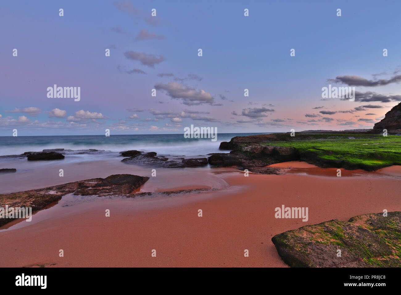 Beautiful Turimetta Beach colours in Sydney Stock Photo - Alamy