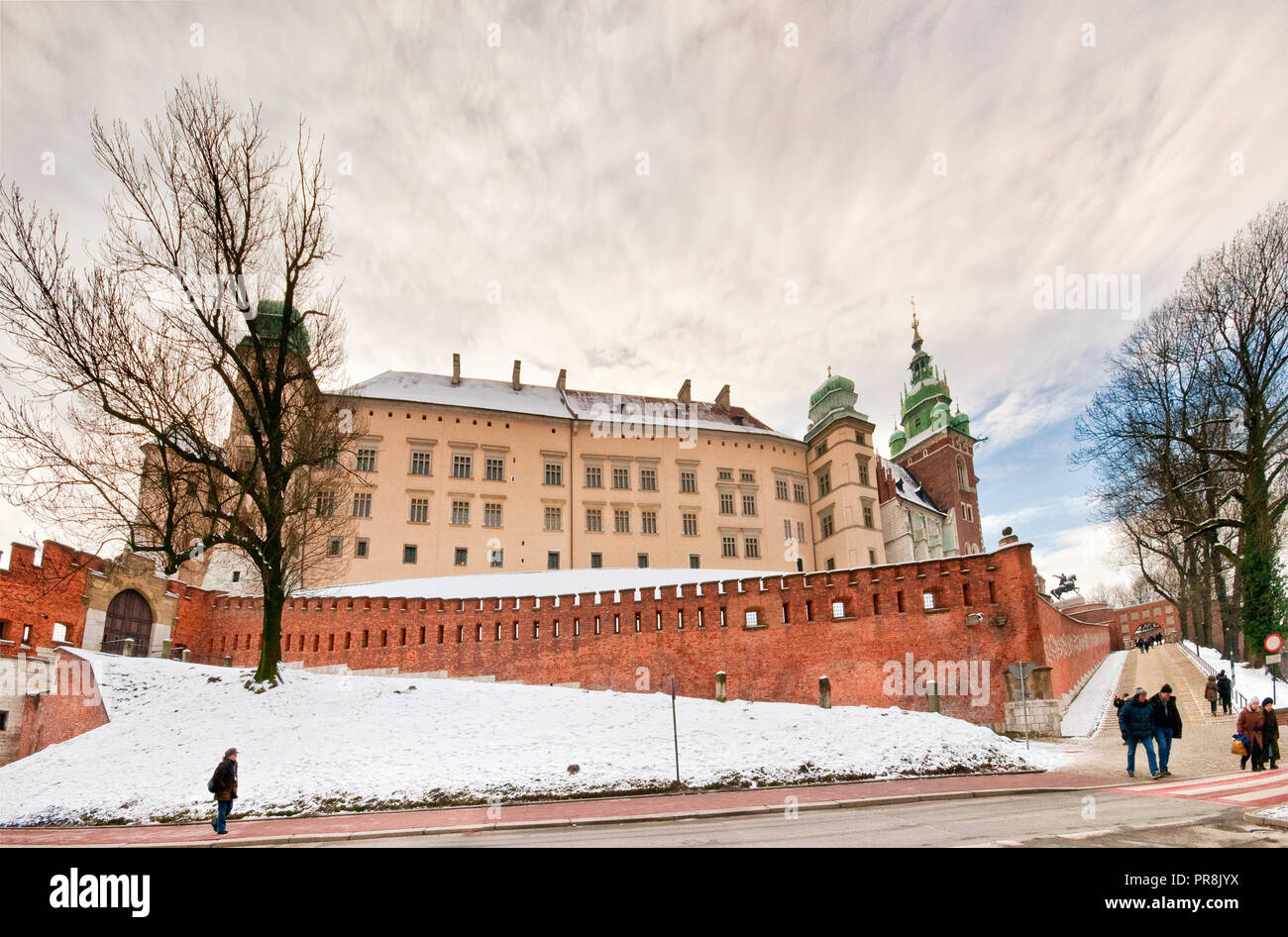 Krakow snow castle hi-res stock photography and images - Alamy