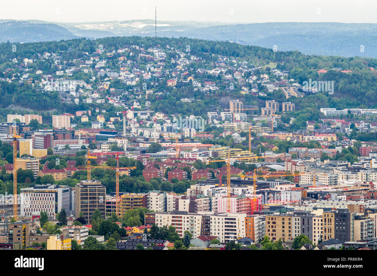 Norwegian city view hi-res stock photography and images - Alamy