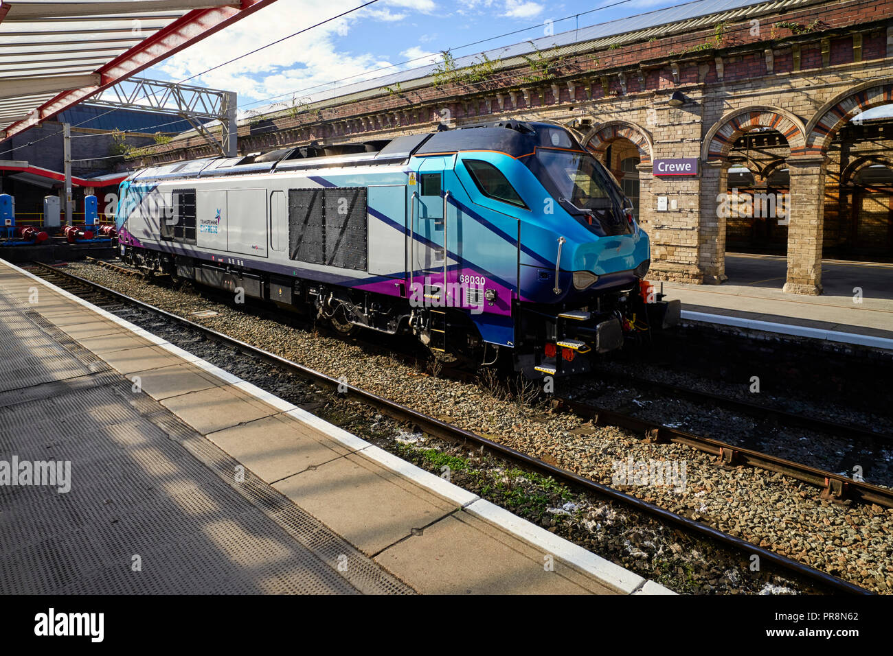 Diesel logo 68030 in Transpennine Express livery and in nearly new ...