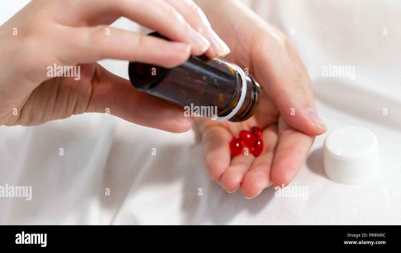 Hand shaking bottle hi-res stock photography and images - Alamy