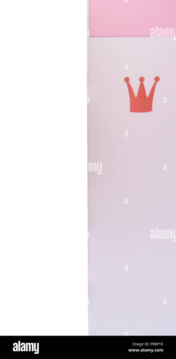 little girls room pink princess closet door with space to drop whatever ...