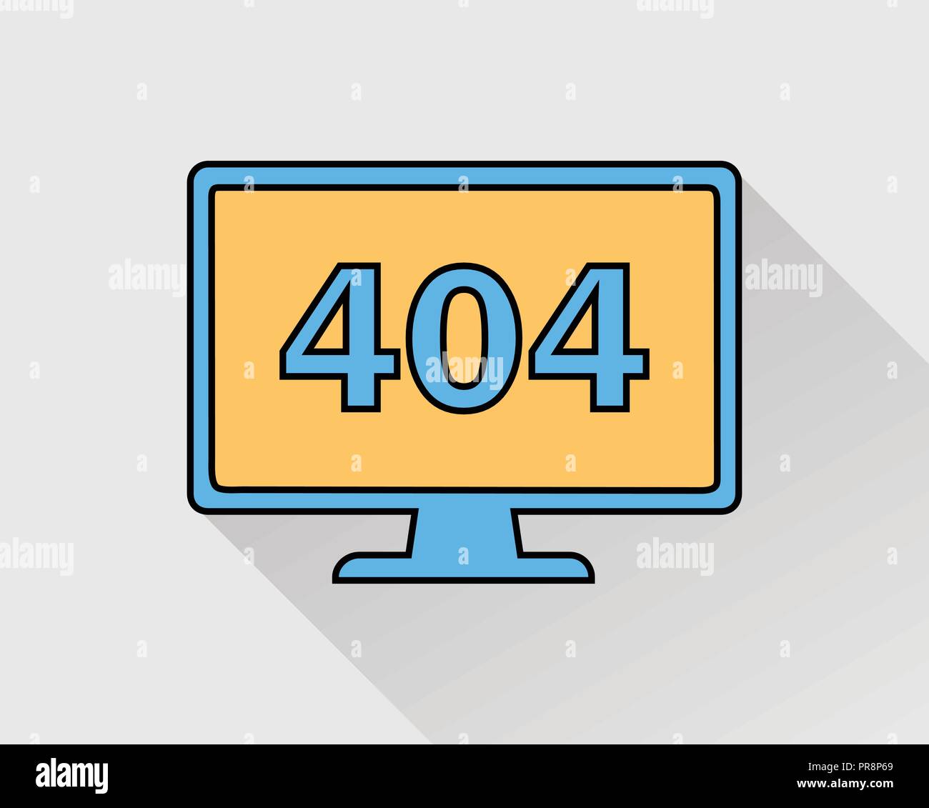 Computer text screen colorful Stock Vector Images - Alamy