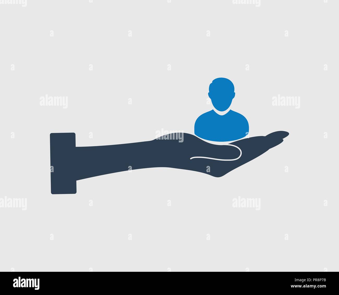 Customer retention icon on Stock Vector Images - Alamy