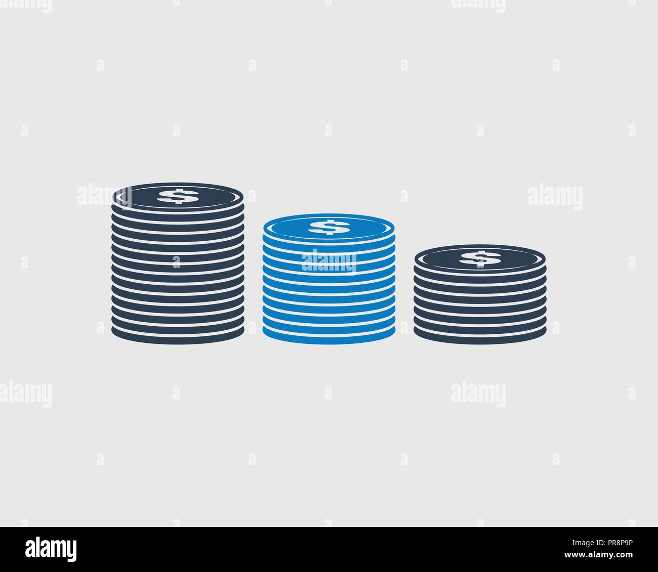 Counting currency Stock Vector Images - Alamy