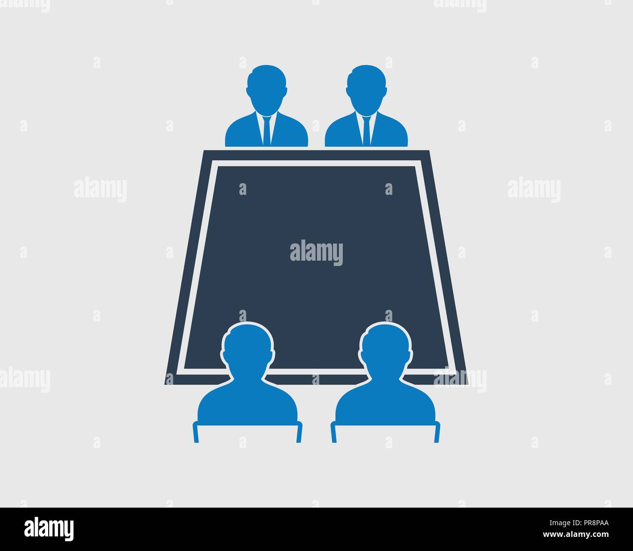 Mediation meeting Stock Vector Images - Alamy