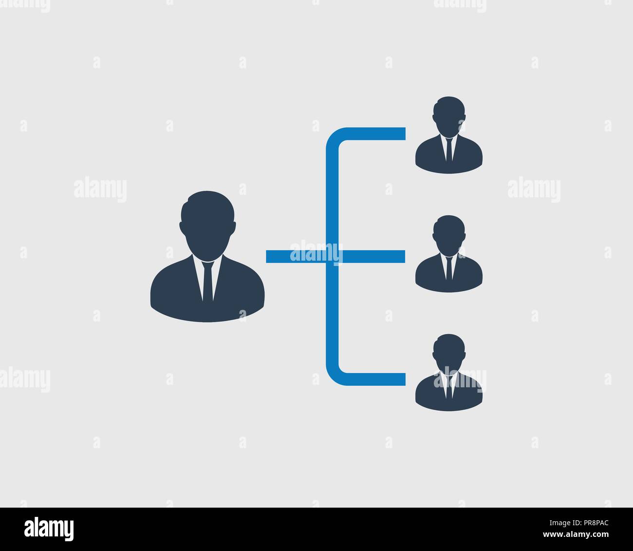 Office organizational corporate hierarchy hi-res stock photography and ...