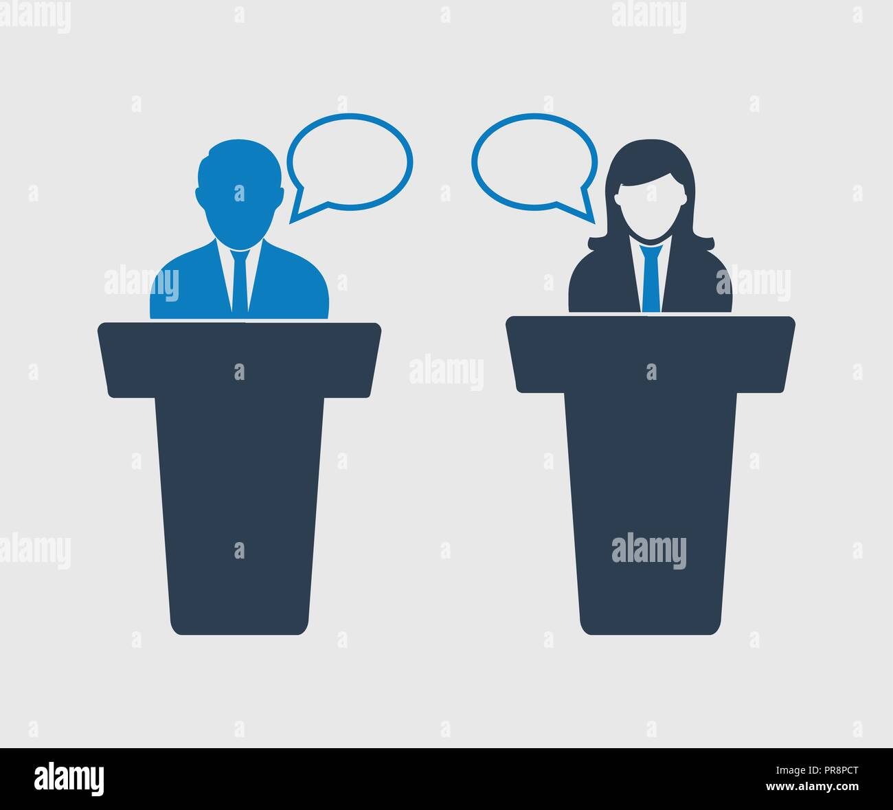 Duel female Stock Vector Images - Alamy