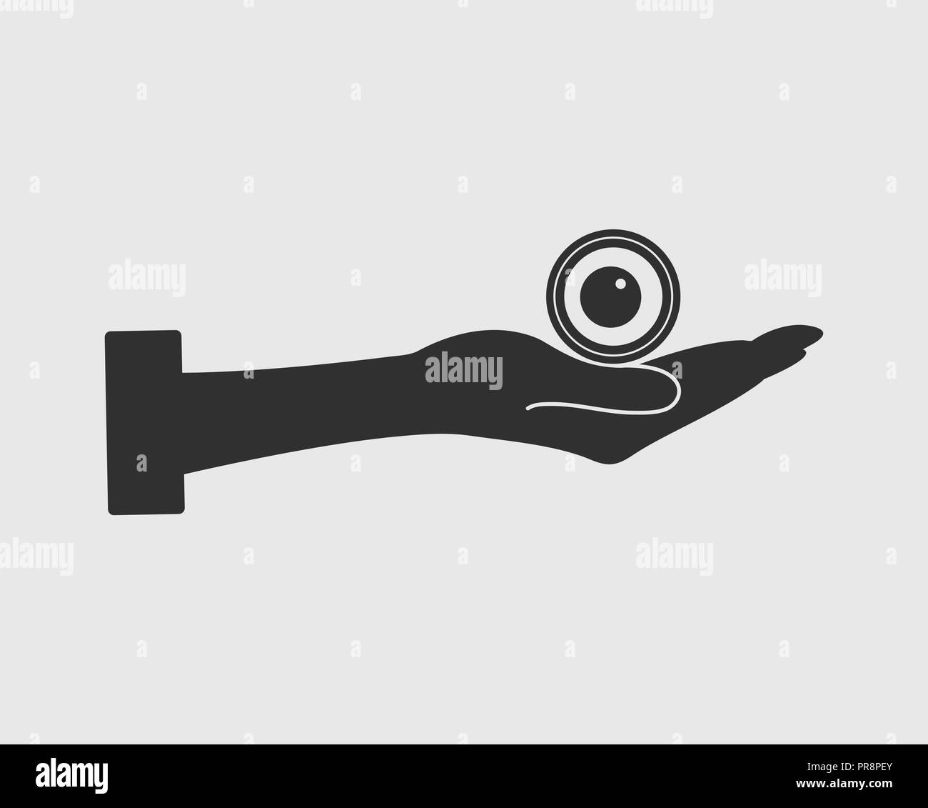 Eye clinic background Black and White Stock Photos & Images - Alamy