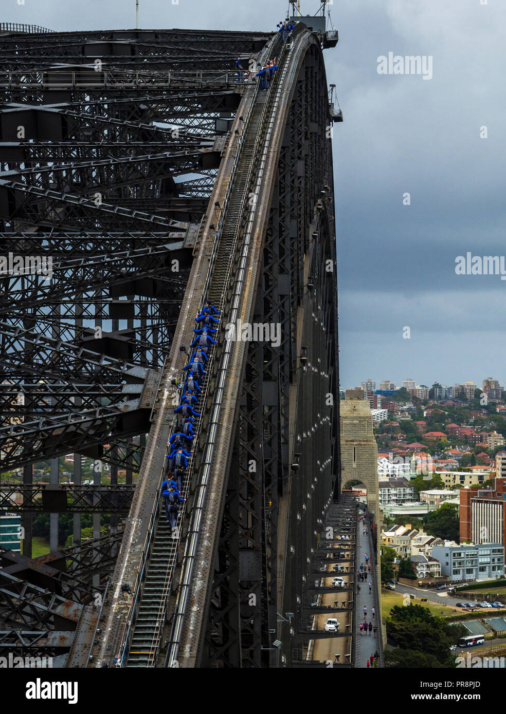 Sydney harbour bridge climb hi-res stock photography and images - Alamy