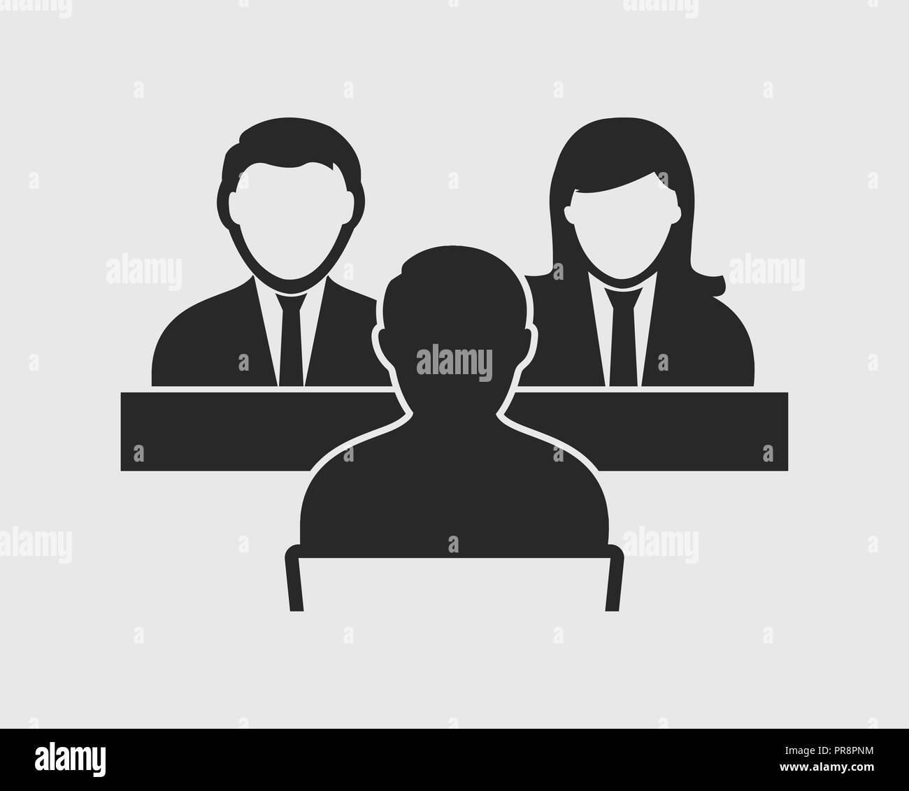 Panel court Stock Vector Images - Alamy