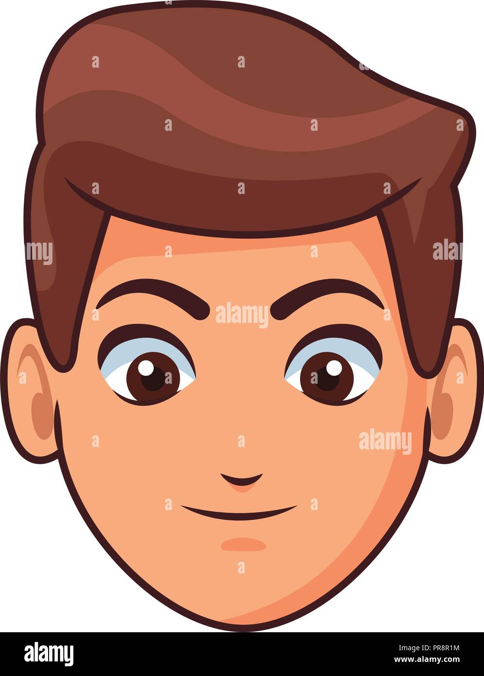 Man face cartoon Stock Vector Image & Art - Alamy