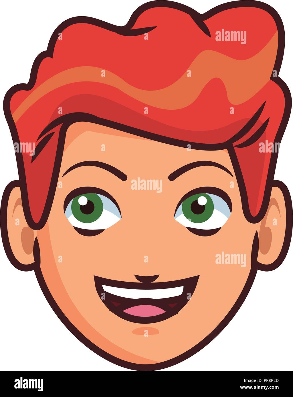 Man face cartoon Stock Vector Image & Art - Alamy