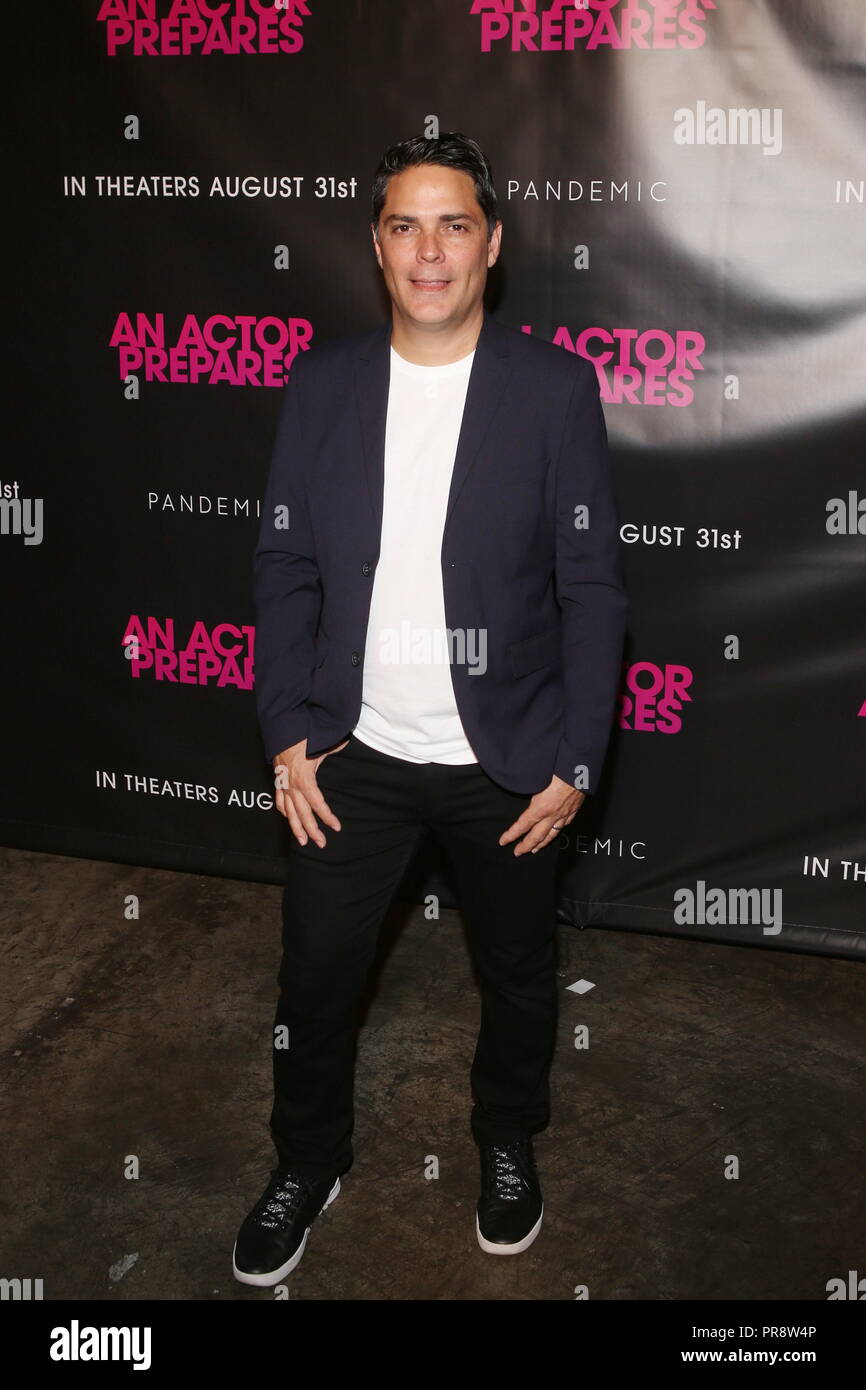 'An Actor Prepares' Premiere held at Metrograph Featuring: Tony Morales ...