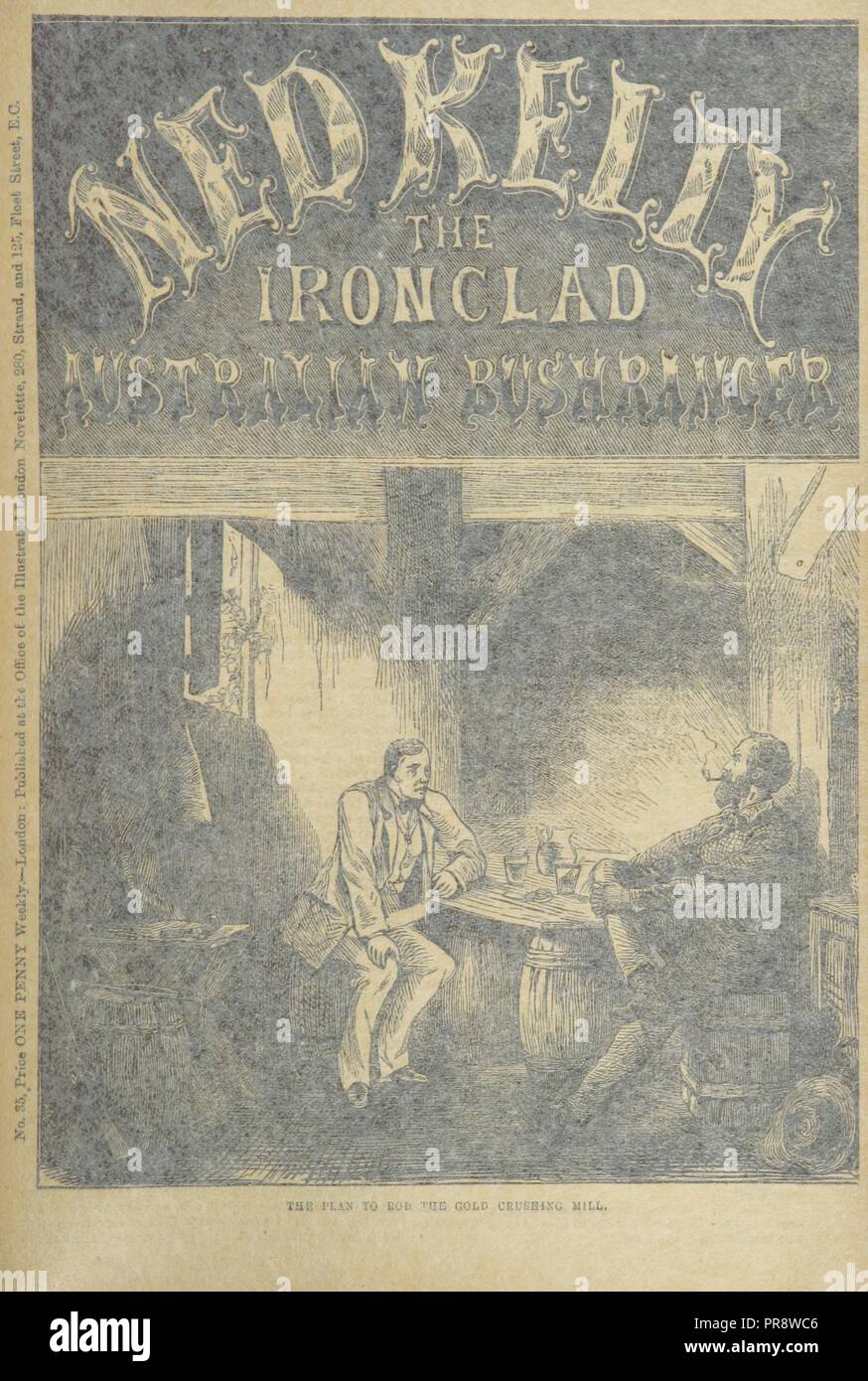 Ned kelly ironclad australian bushranger hi-res stock photography and ...