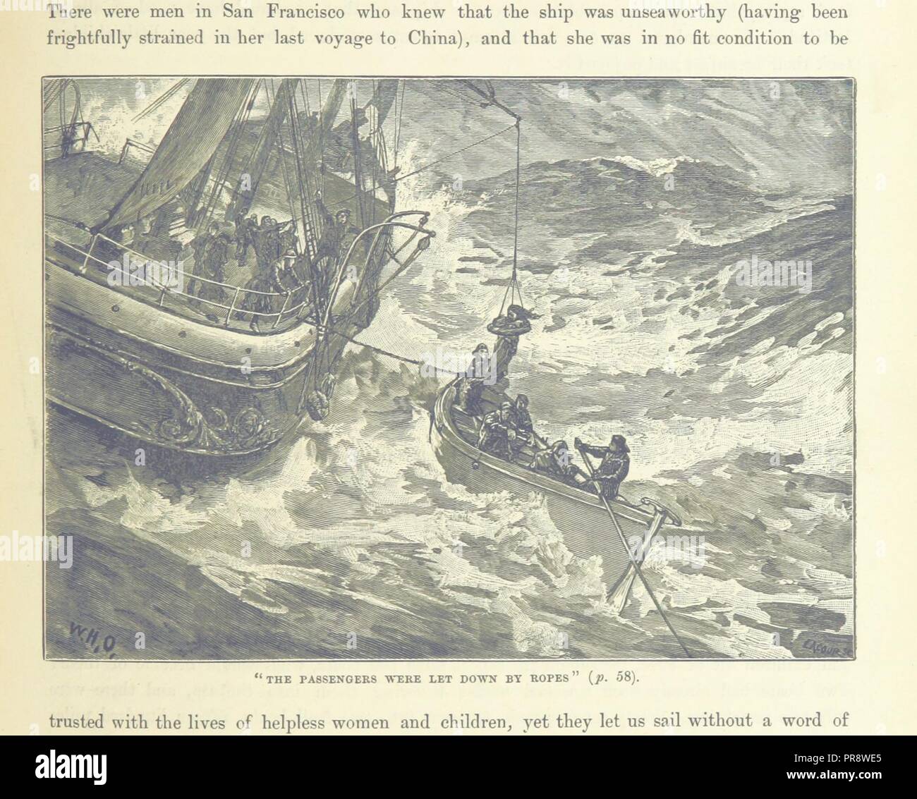 page 421 of '[The Sea its stirring story of adventure, peril & heroism ...