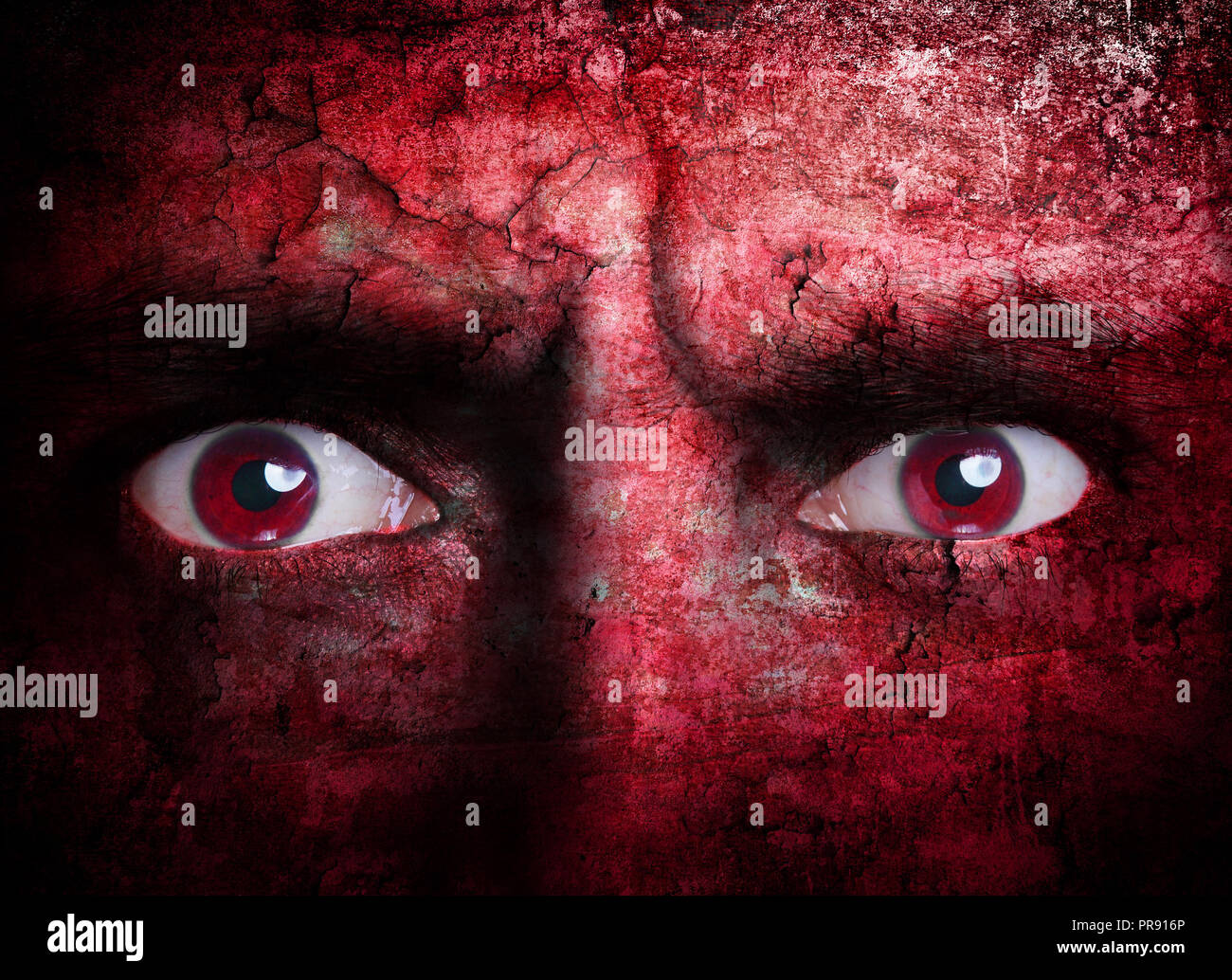 Textured human face Stock Photo - Alamy