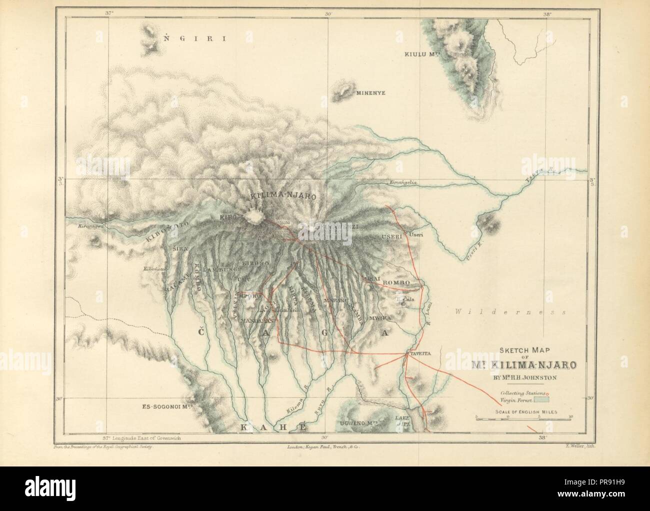 page 629 of 'The Kilima-njaro Expedition. A record of scientific ...