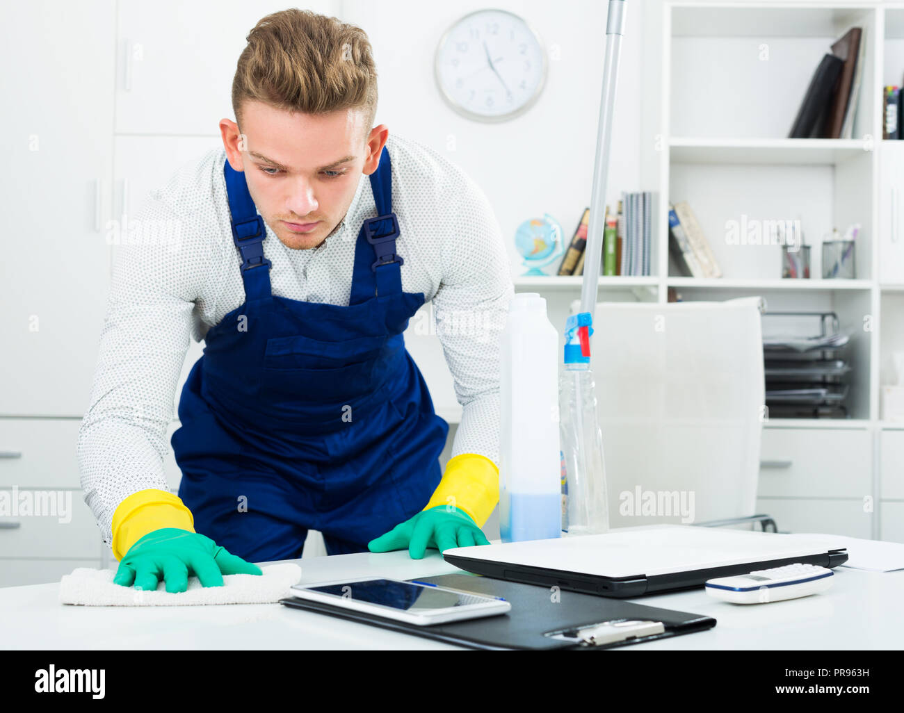 Professional clean up hi-res stock photography and images - Alamy