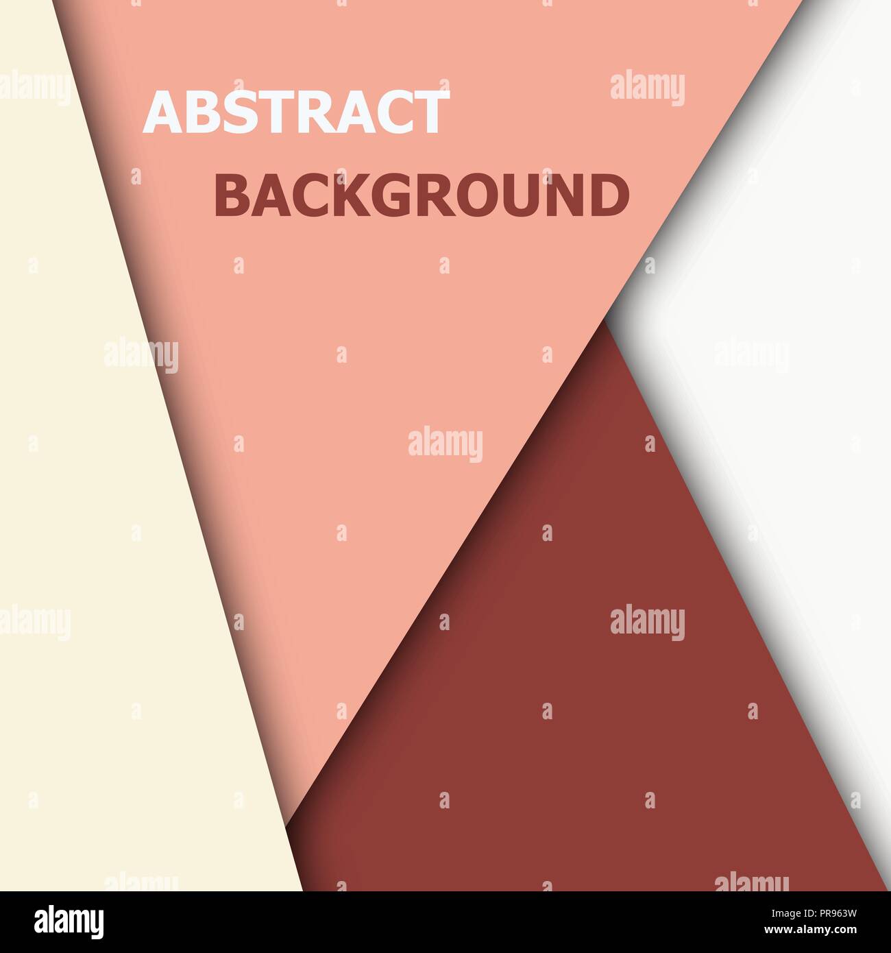 Paper overlap layer for text and background design, stock vector Stock ...