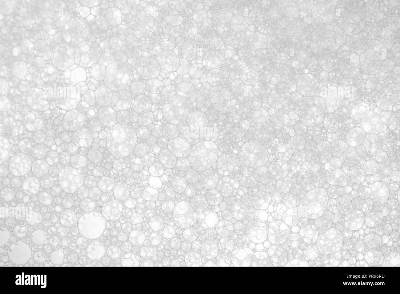 white foam texture abstract background closeup Stock Photo - Alamy