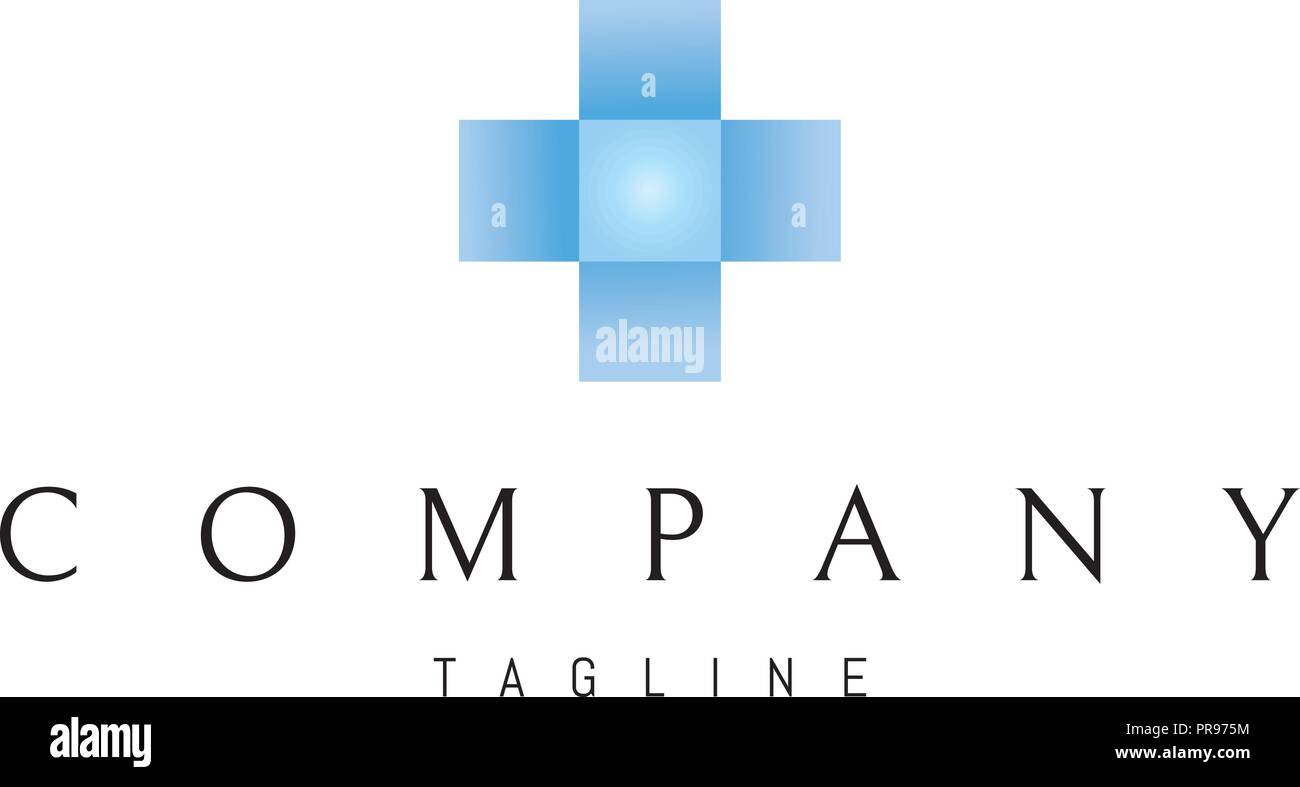 Blue Cubes vector logo image Stock Vector Image & Art - Alamy