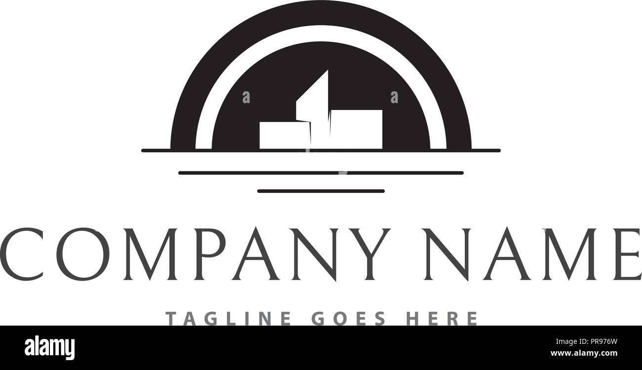 Sunset Hotel vector logo image Stock Vector Image & Art - Alamy