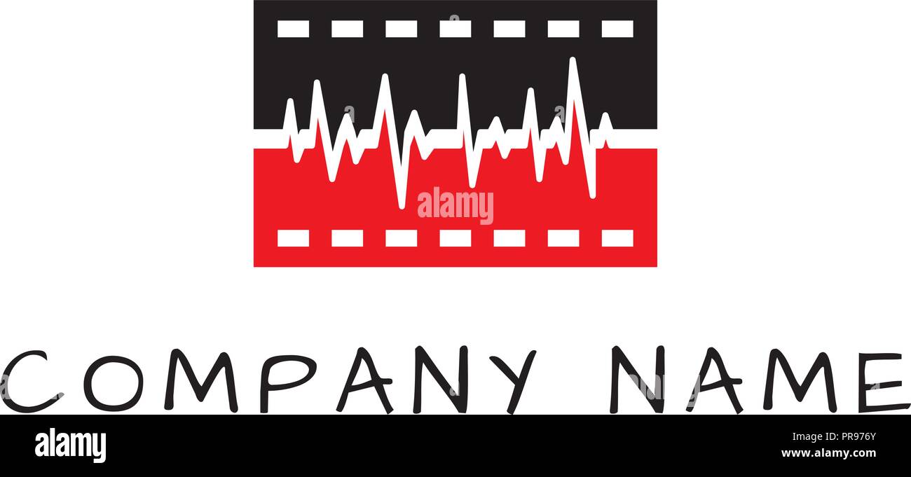 Thriller Media vector logo image Stock Vector Image & Art - Alamy