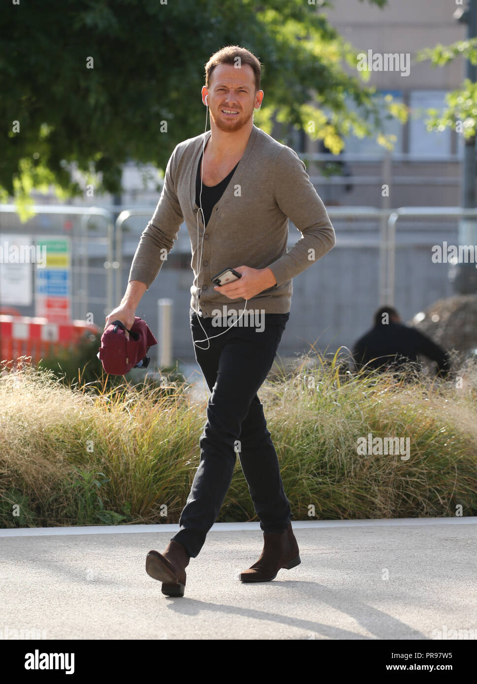 Joe Swash outside ITV Studios today Featuring: Joe Swash Where: London ...