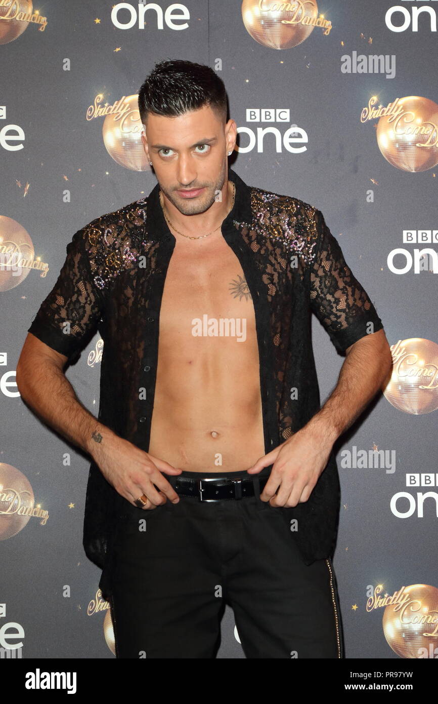 Strictly Come Dancing 2018 - red carpet launch - at BBC Broadcasting ...