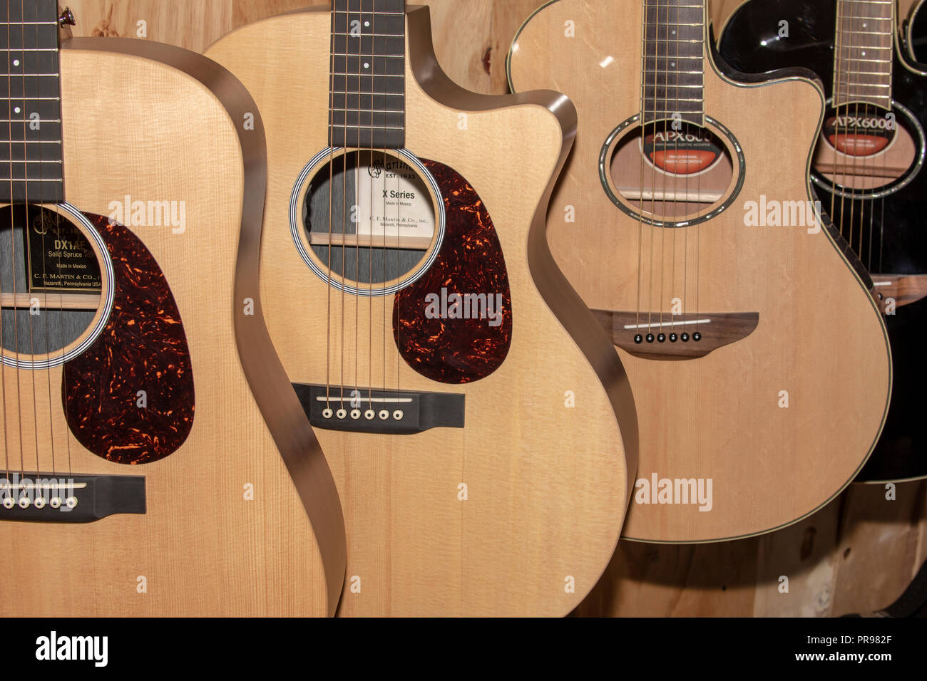 Music Guitars and other instruments Stock Photo - Alamy