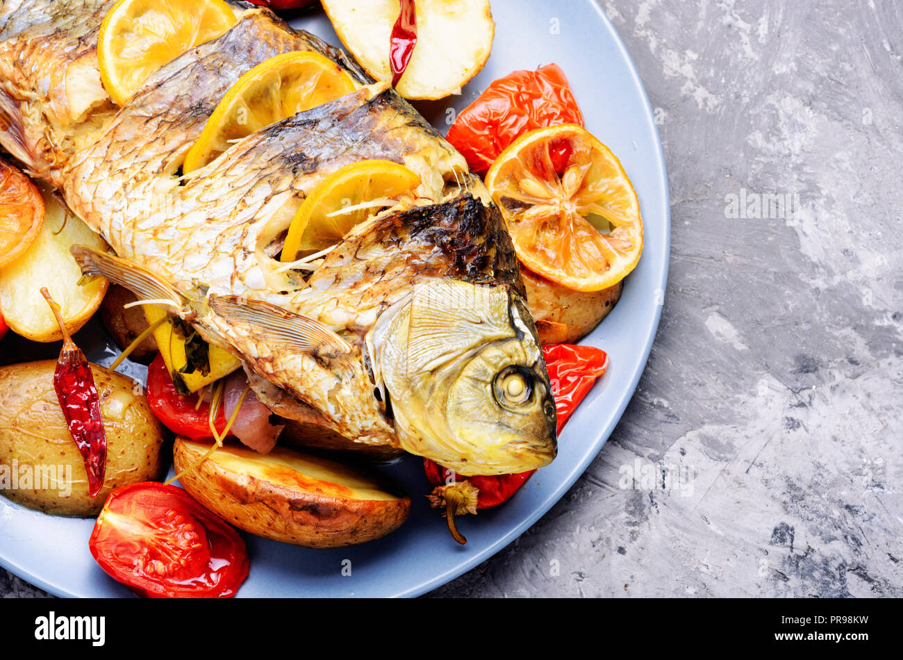 Lemon Garnish For Fish